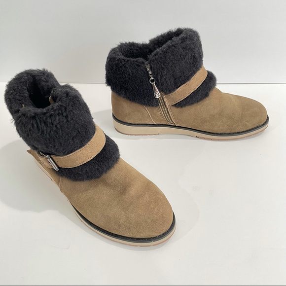 Emu | Shoes | Emu Australia Oxely Fur Cuff Deluxe Wool Boots | Poshmark